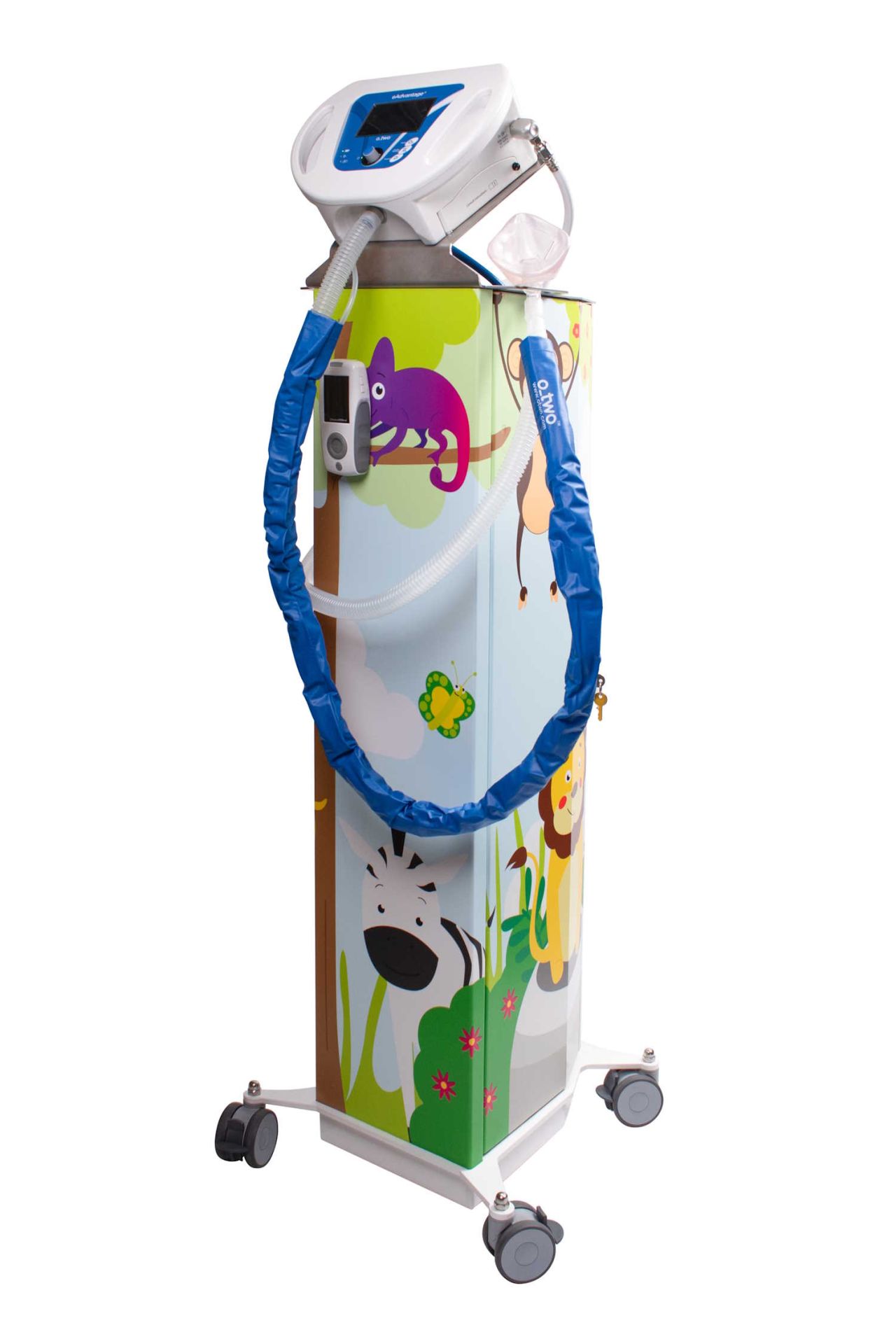 Nitrous oxide sedation equipment for medical treatments